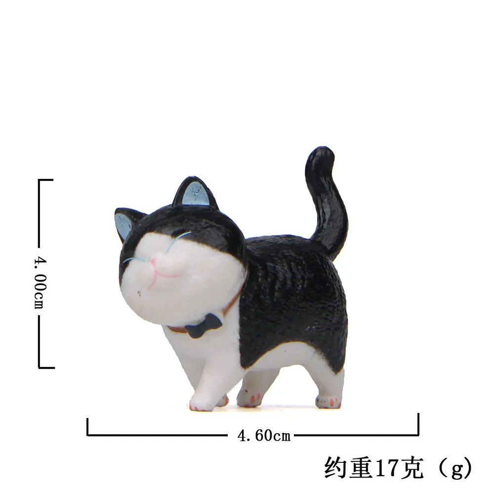Mini Cat Kawaii Collectible Model Toys for Kids Japan Anime Lovely ...