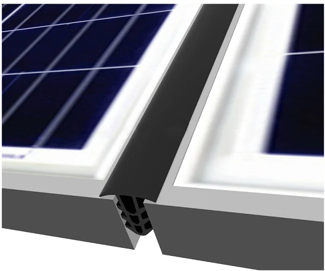 T Shape EPDM Rubber Solar Panel Sealing Strips - Durable & UV Resistant