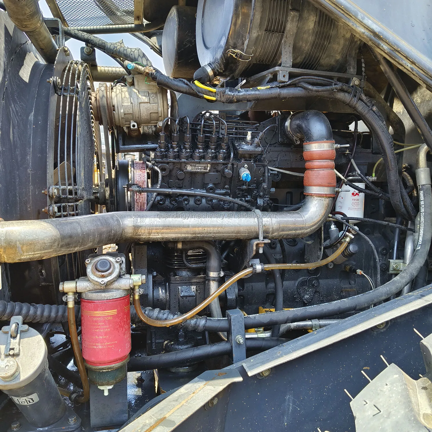 Used Wheel Loader Clg856 Compact Original Liugong High Quality ...