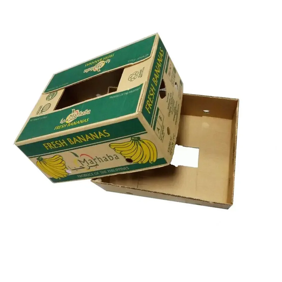 Banana Box Tomato Box Packaging Carton Corrugated Banana Carton Box For ...