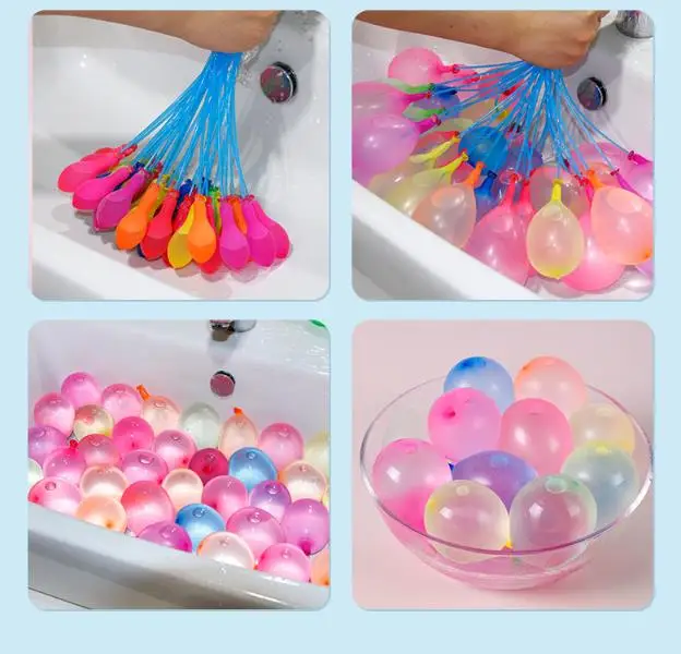 111pcs Quick Fill Water Bomb Balloons Self Sealing - Buy Water Balloons ...