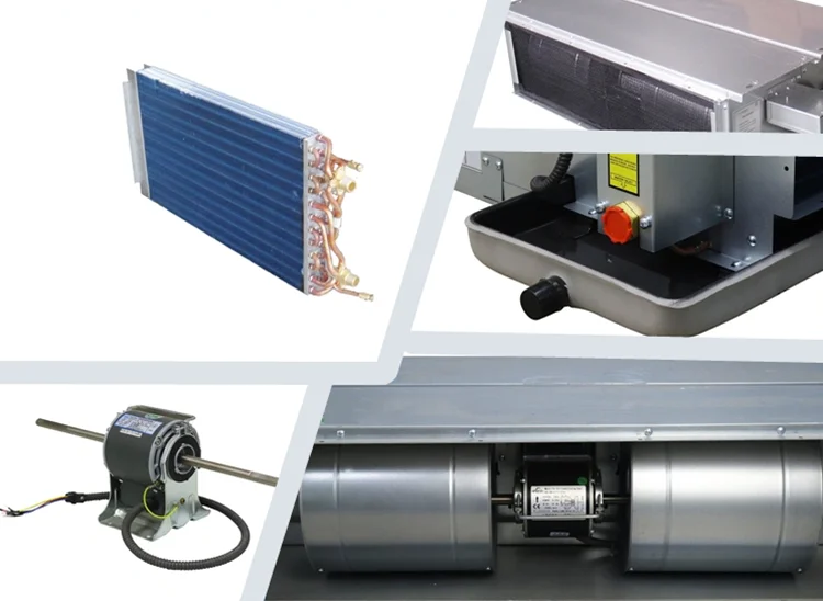 Customized Concealed FCU Fan Coil Unit for Commercial Building