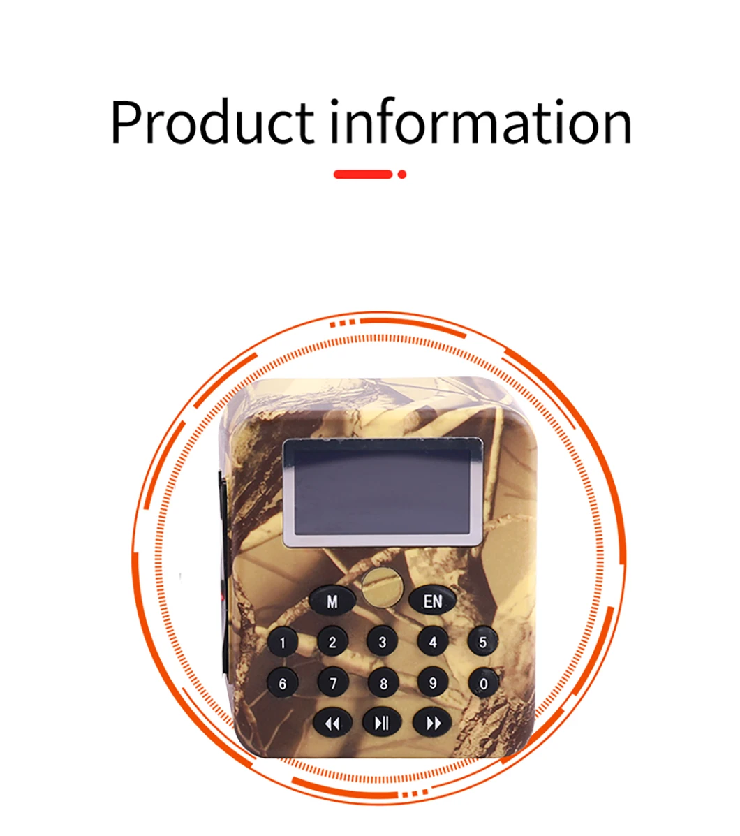 Waterproof 50w 210 Sounds Duck Caller Device With Oem Options