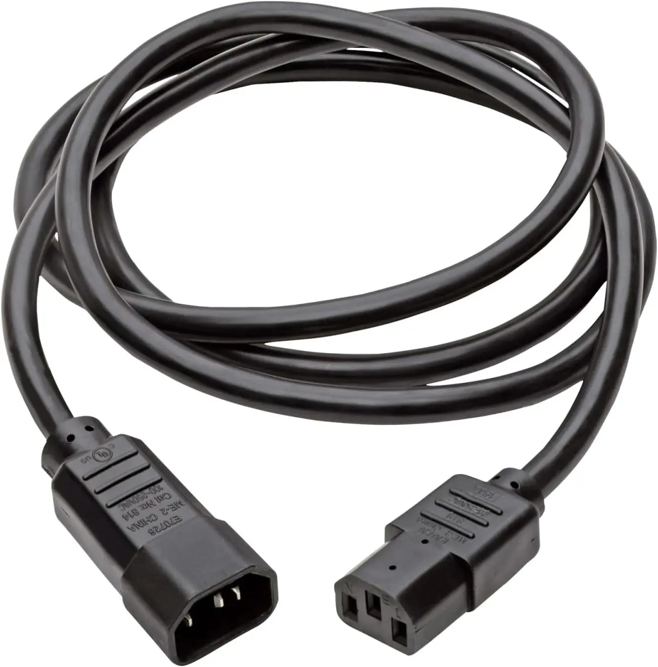 Dual C13 Power Cord Cable Y Splitter IEC 320 C14 to 2xC13 Adapter, 0.3M ...