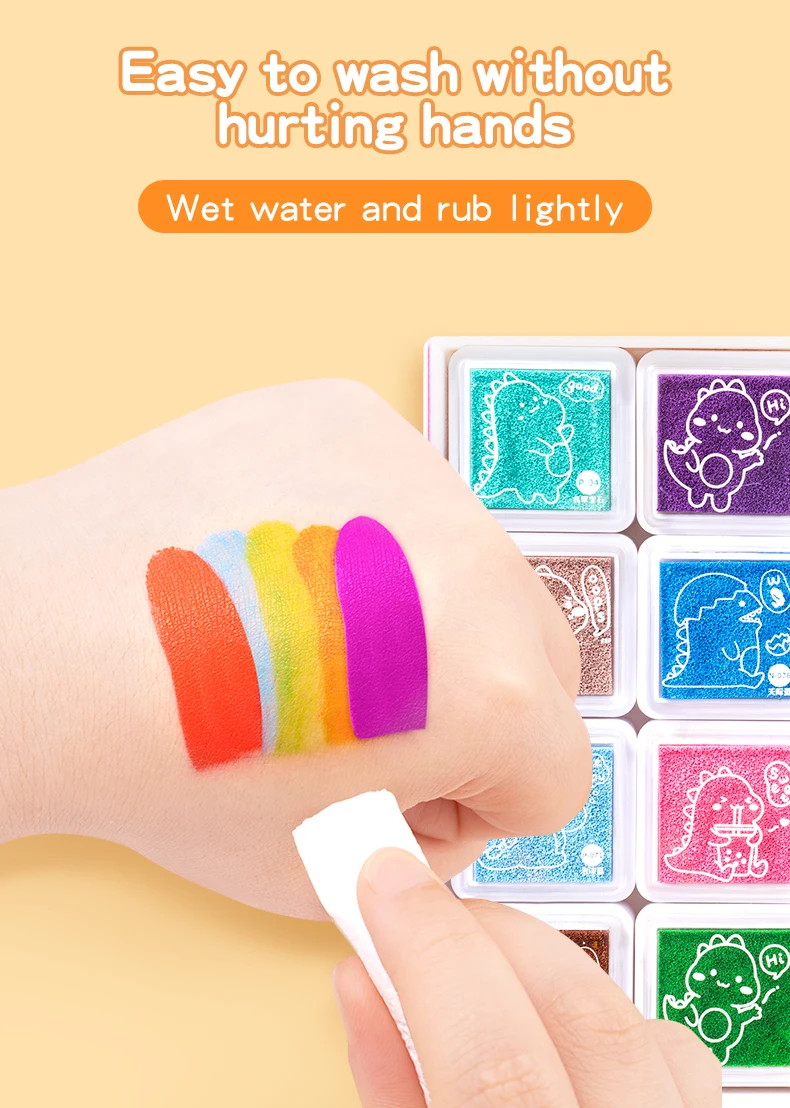 DIY Fun Finger Painting Drawing Toys for Kids Creativity