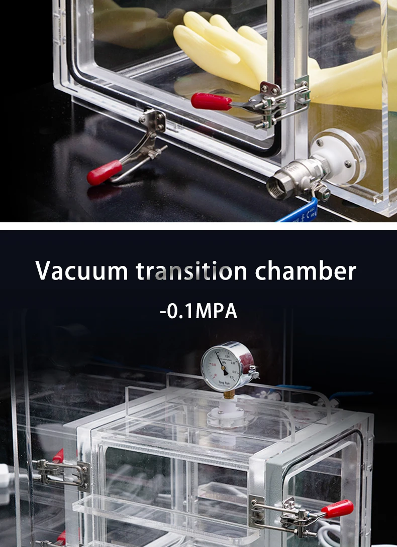 Acrylic Glove Box - Ideal for Physics, Biology, and Chemistry