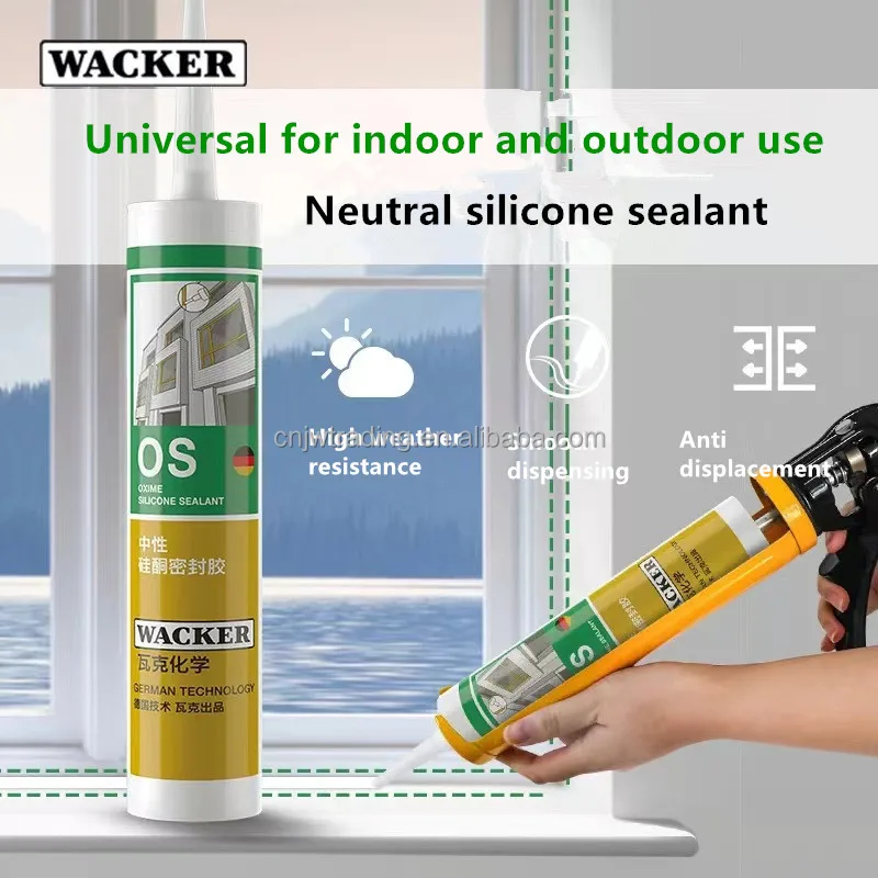 German Wacker Os Neutral Sealant - Buy Wacker Os wacker Gp wacker Gm ...