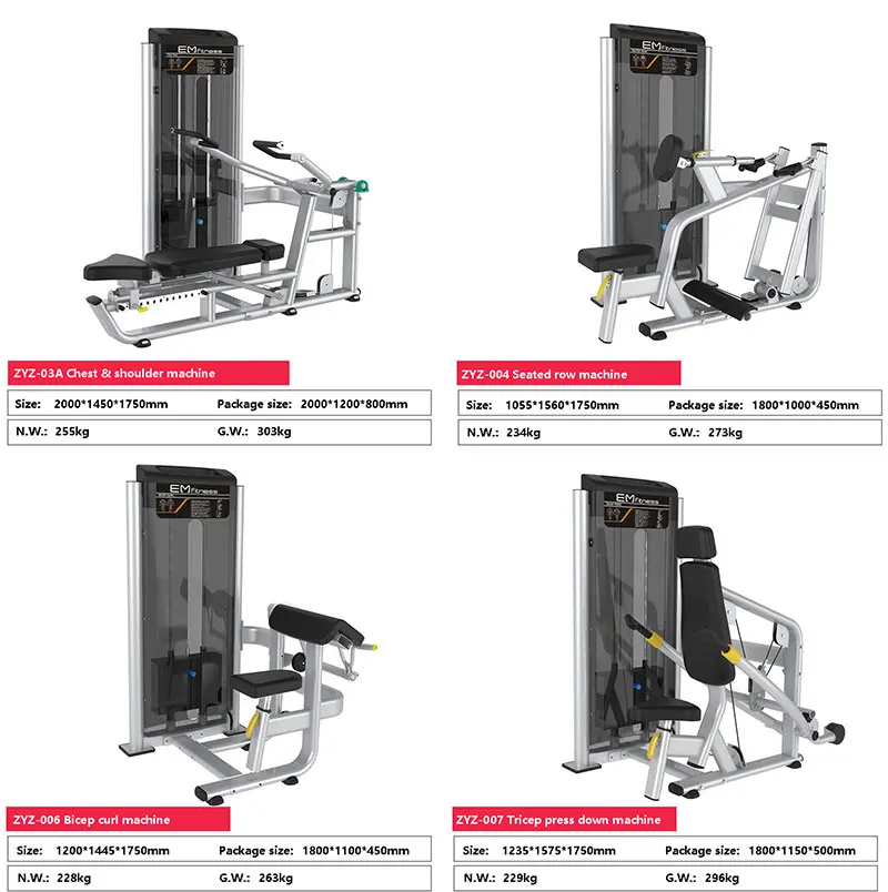 Bicep Tricep Peck Pec Deck Fly Chest Shoulder Leg Press Pin Load ...