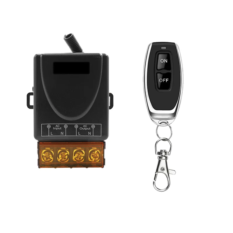 433MHz Wireless 30A Ceiling Fan Light Remote Controller Module 110V ...