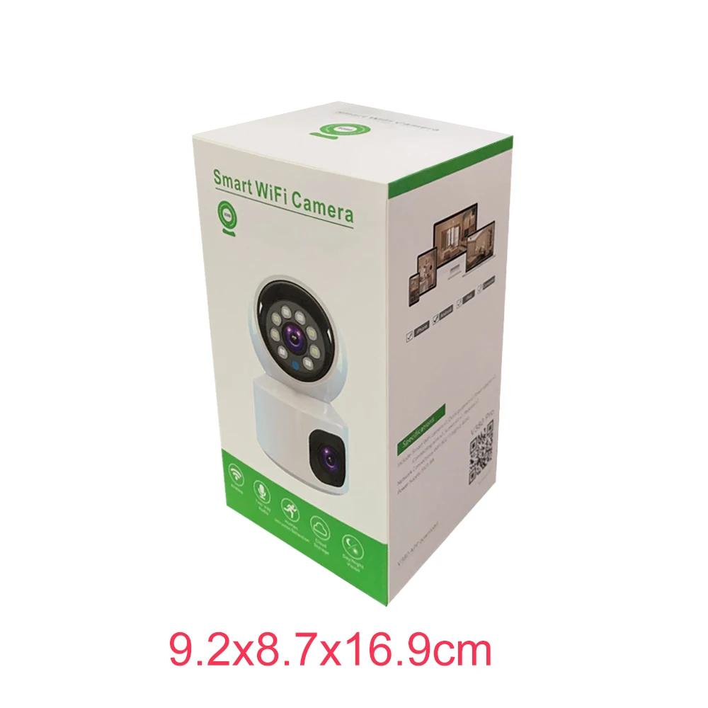 V380 4MP Wireless Camera Home Remote Mobile Phone Indoor 360-degree ...