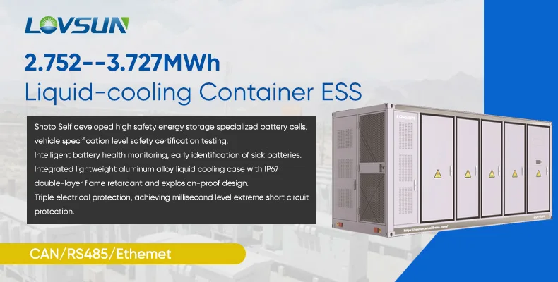 1mw Battery Ess Energy Storage Container 20ft 1mw Lithium Battery ...
