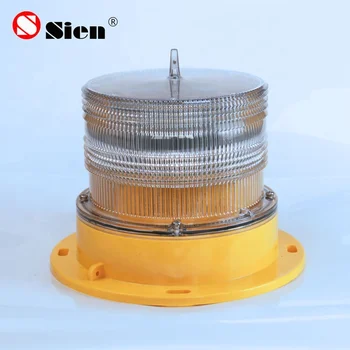 Icao Red Color Ecolite Obstacle Aviation Lights / Obstruction Light ...