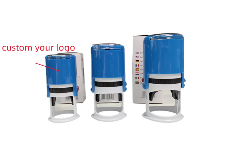 Self-inking Stamp Holder Custom Ink Rubber Stamp Mark Selfinking Stamps ...