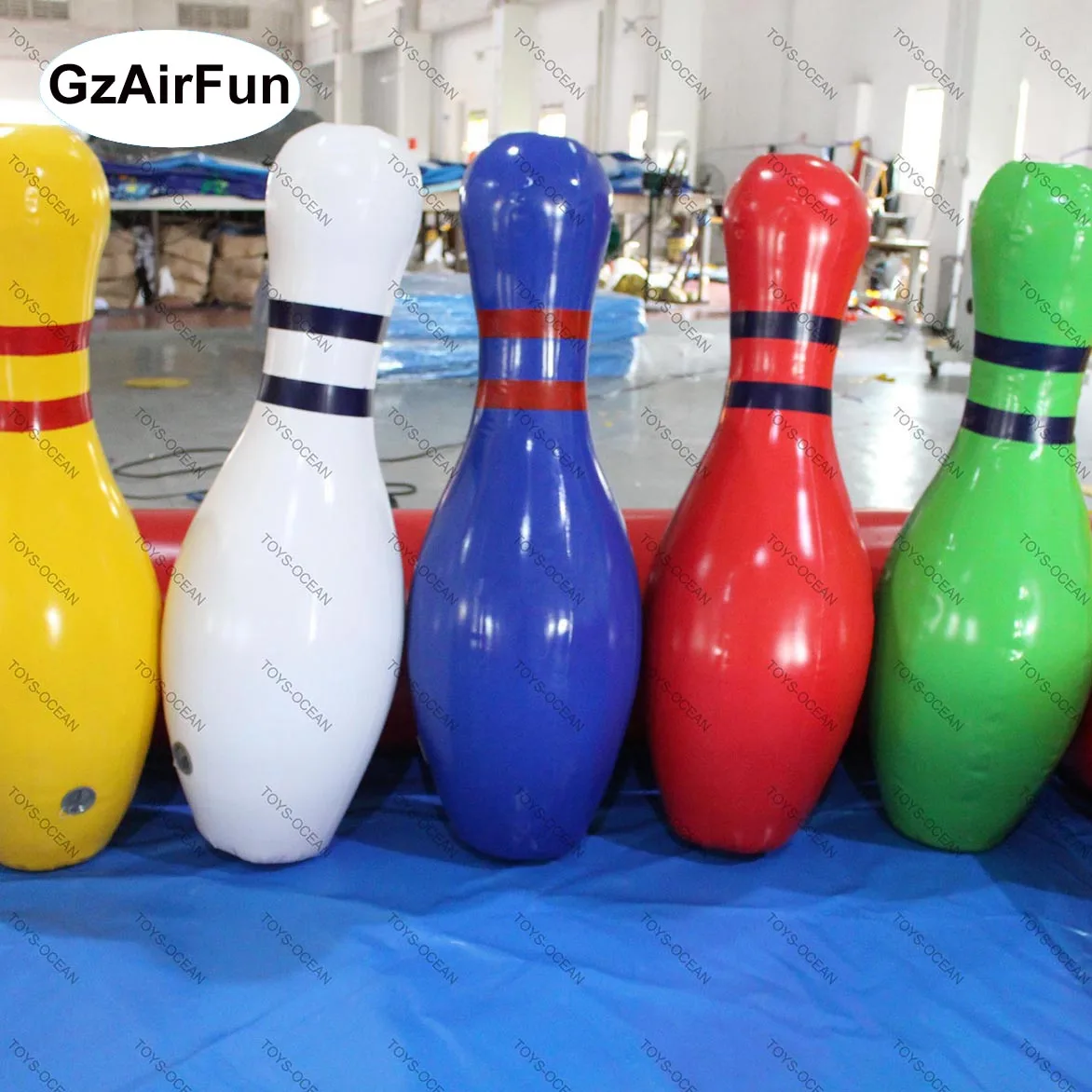 Inflatable Bowling Alley Inflatable Human Bowling Game Large Inflatable ...