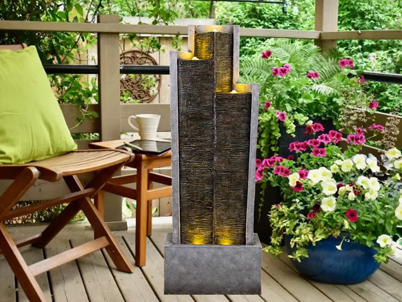 Home Decorative Indoor Water Fountains Outdoor Waterfall Garden Floor ...