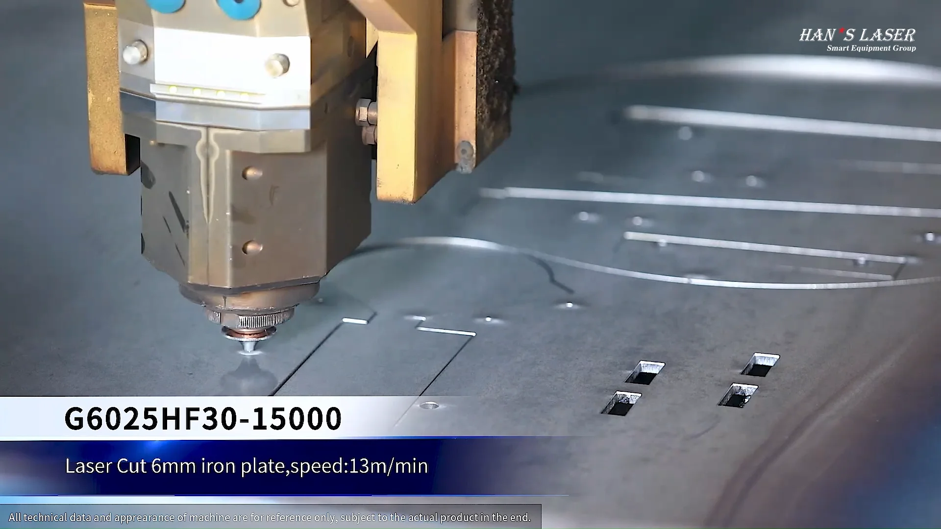 Hans Laser Cnc Control Fiber Laser Cutting Machine Automatic Operating ...