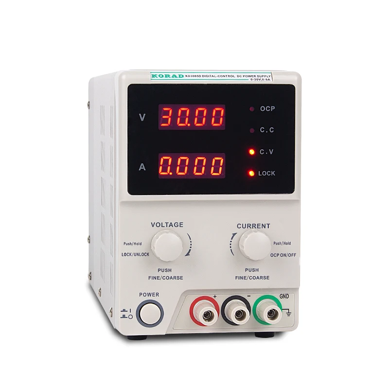 KORAD KD3005D Adjustable DC Power Supply 0-30V/0-5A with Encoder ...