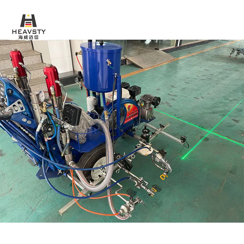 Fully Automatic Disconnect Paint Street Line Painting Cold Airless Road ...