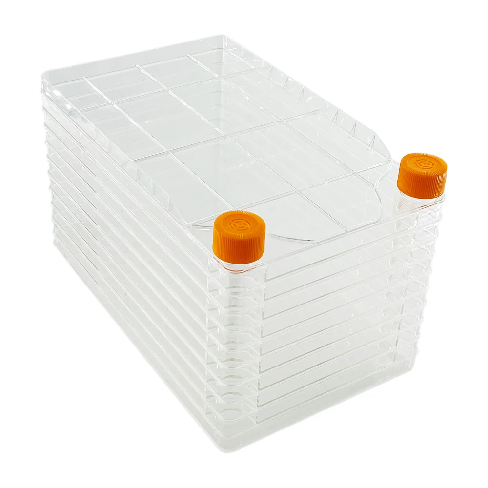 10-Layer Sterile Cell Factory System For Laboratory Cell And Tissue ...