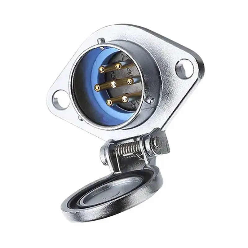 Oswell Connector 7-pin Electrical Plugs And Sockets Male Female High ...