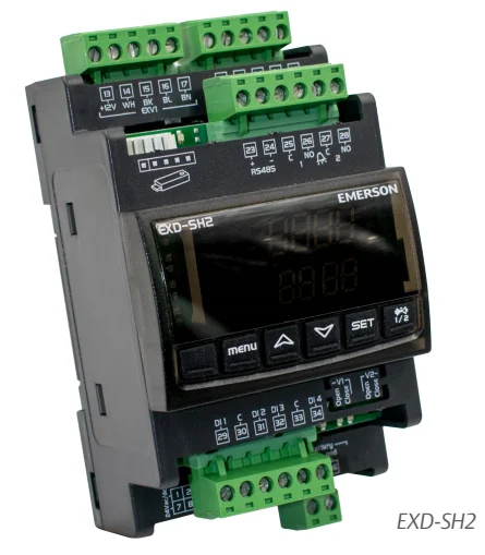 Emerson Stepper Motor Control Valve for HVAC Efficiency