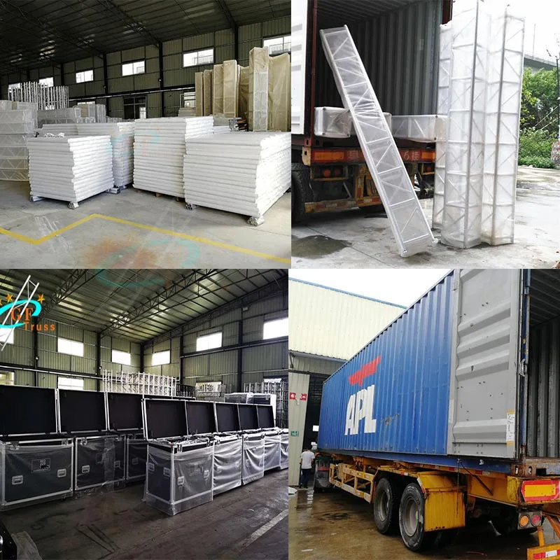 Gf-truss Led Screen Tv Ground Support Stand Truss For Outdoor Stage ...