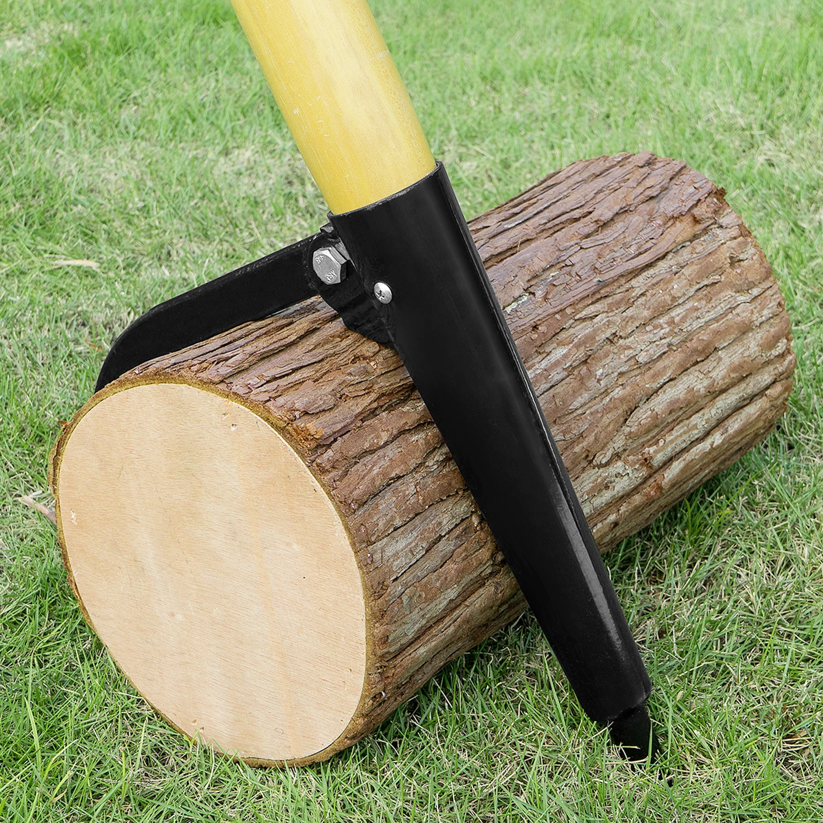 48inch Wood Handle for Separating Stacked Firewood Retractable 18inch ...