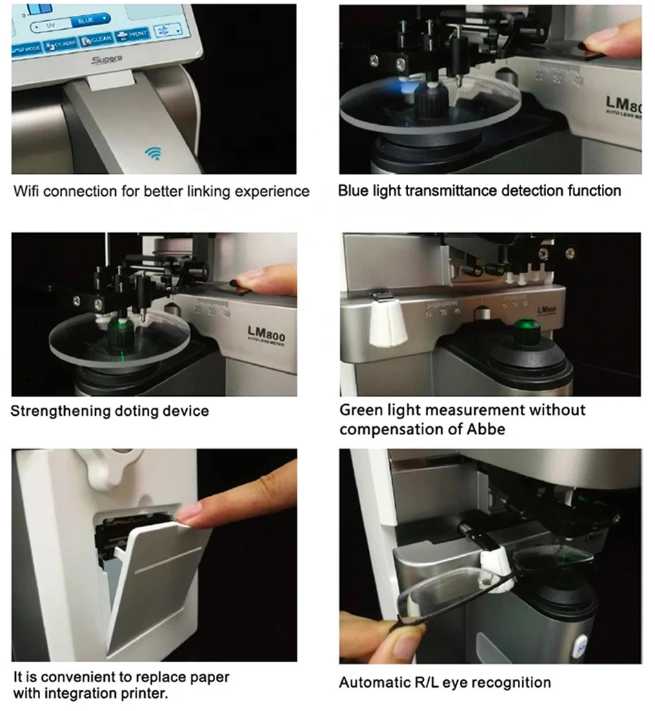 High Quality Optical Focimeter Ophthalmic Equipment Automatic Digital ...