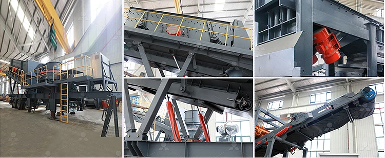 Fully Automation Crush Plant Mobile Stone Crusher With Diesel Engine ...