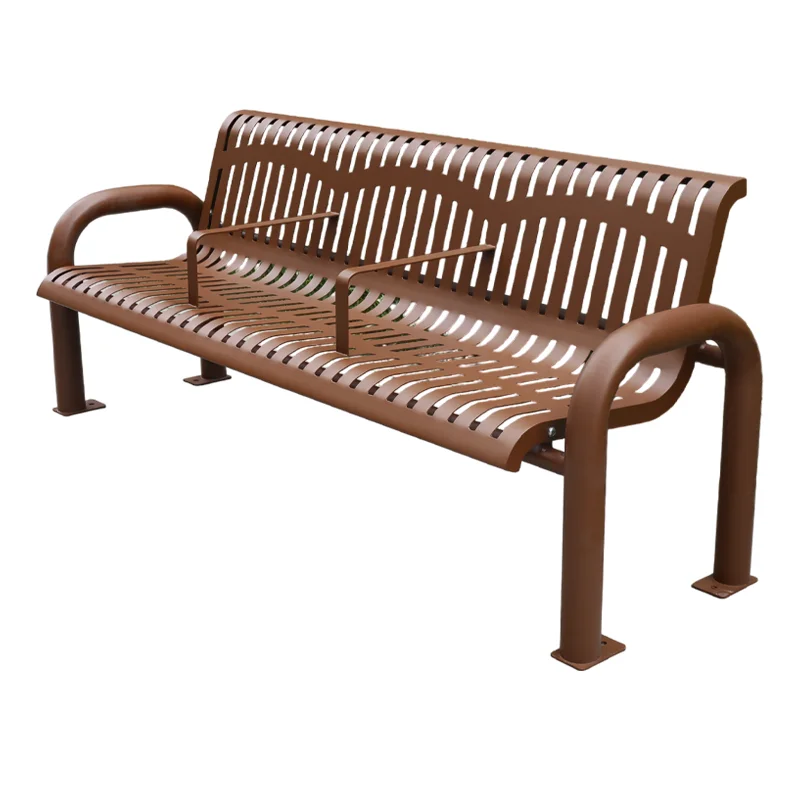 Alibaba.com: Outdoor Steel Bench for 2-3 Persons, Metal Long Seat for ...