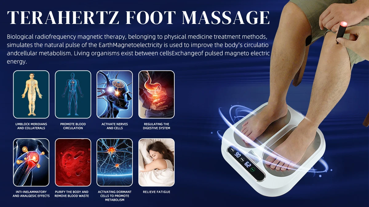 Thz Tera P90 Foot Massage - Stimulate Stem Cells & Relax