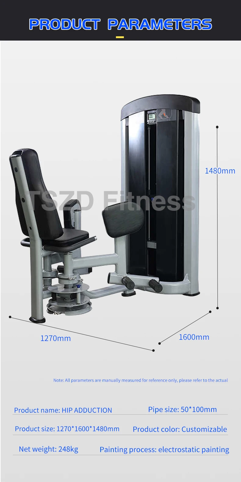 Gym Leg Hip Adductor Exercise Commercial Hip Adduction Fitness ...
