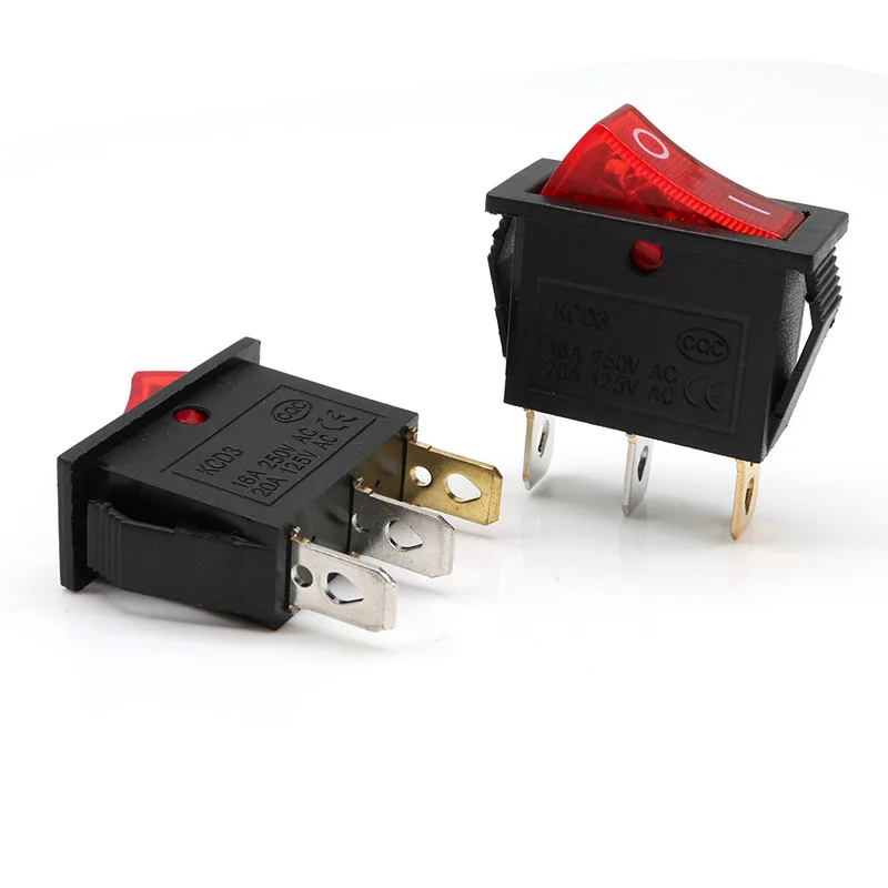 Kcd1 Mini Interruptor De Balanço,10*15 15*21mm Cqc T100 55 Interruptor ...