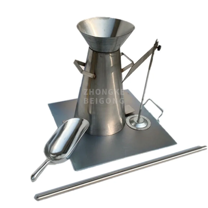 Concrete Slump Cone - Test Freshly Mixed Concrete Flow