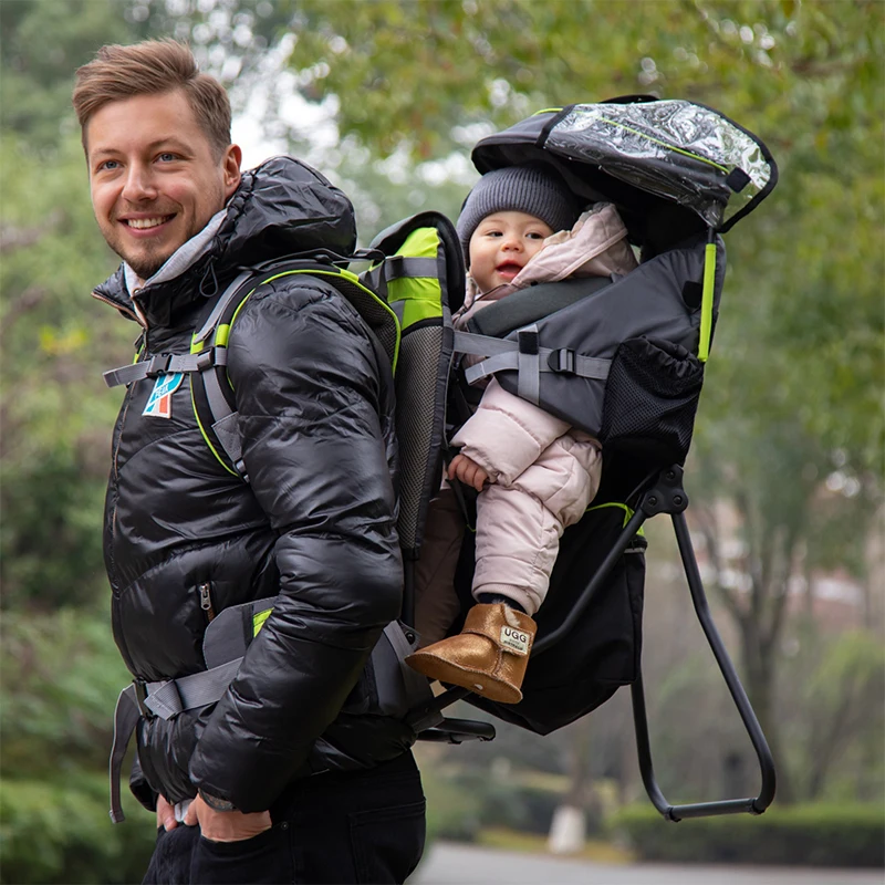 Ergonomic Baby Backpack Carrier - Safe Hiking for Toddlers
