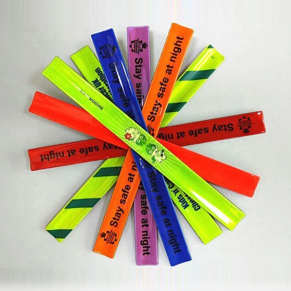 Verywell Custom Reflective Snap Band Reflective Slap Wrap Armband ...