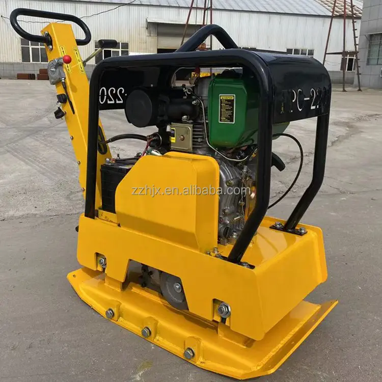 Gasoline/diesel Portable Plate Compactor - High Efficiency