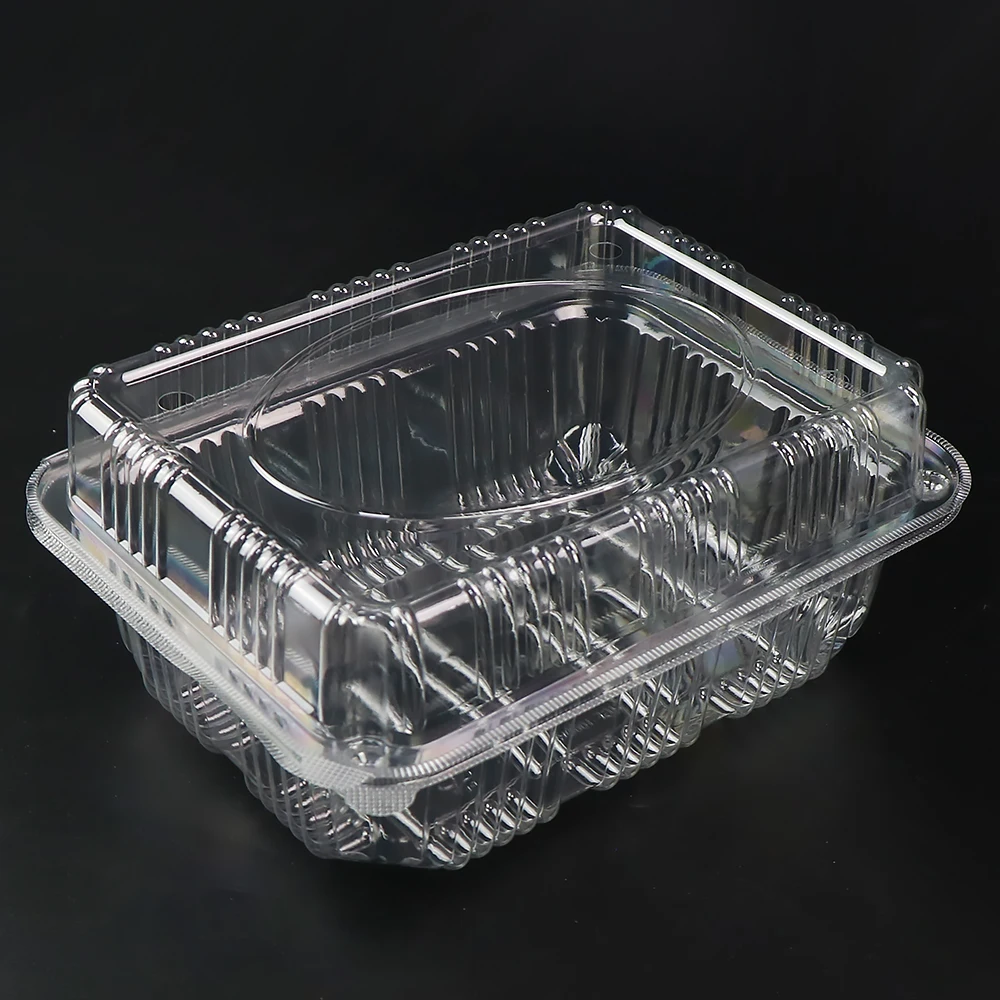 Pet Transparent Disposable Fruit Clamshell Food Packaging Container ...