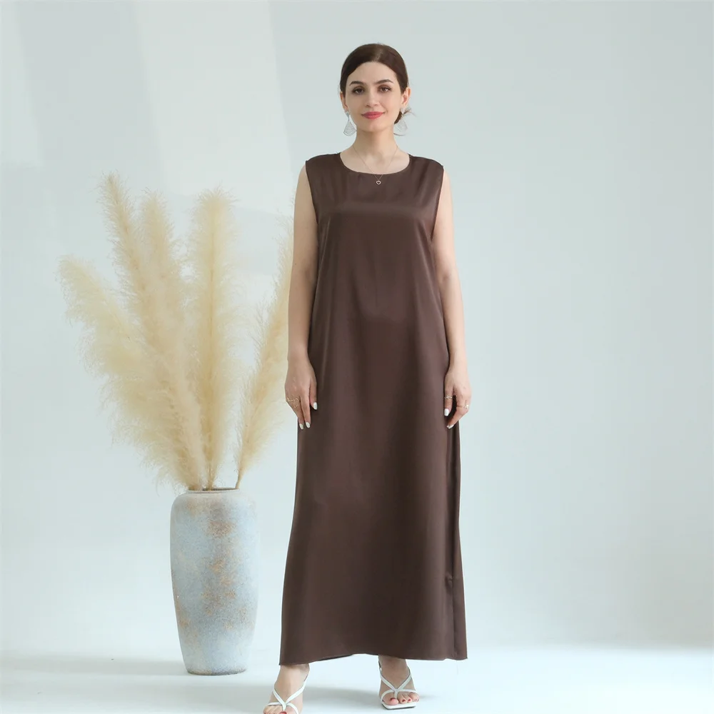 Inner Slip Dresses - Essential Abaya Sleeveless Stain