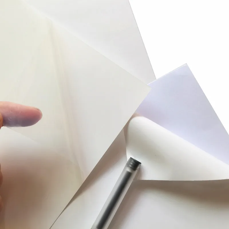 Printable Self Adhesive A4 Waterproof Label Inkjet Stickers Full Sheet ...