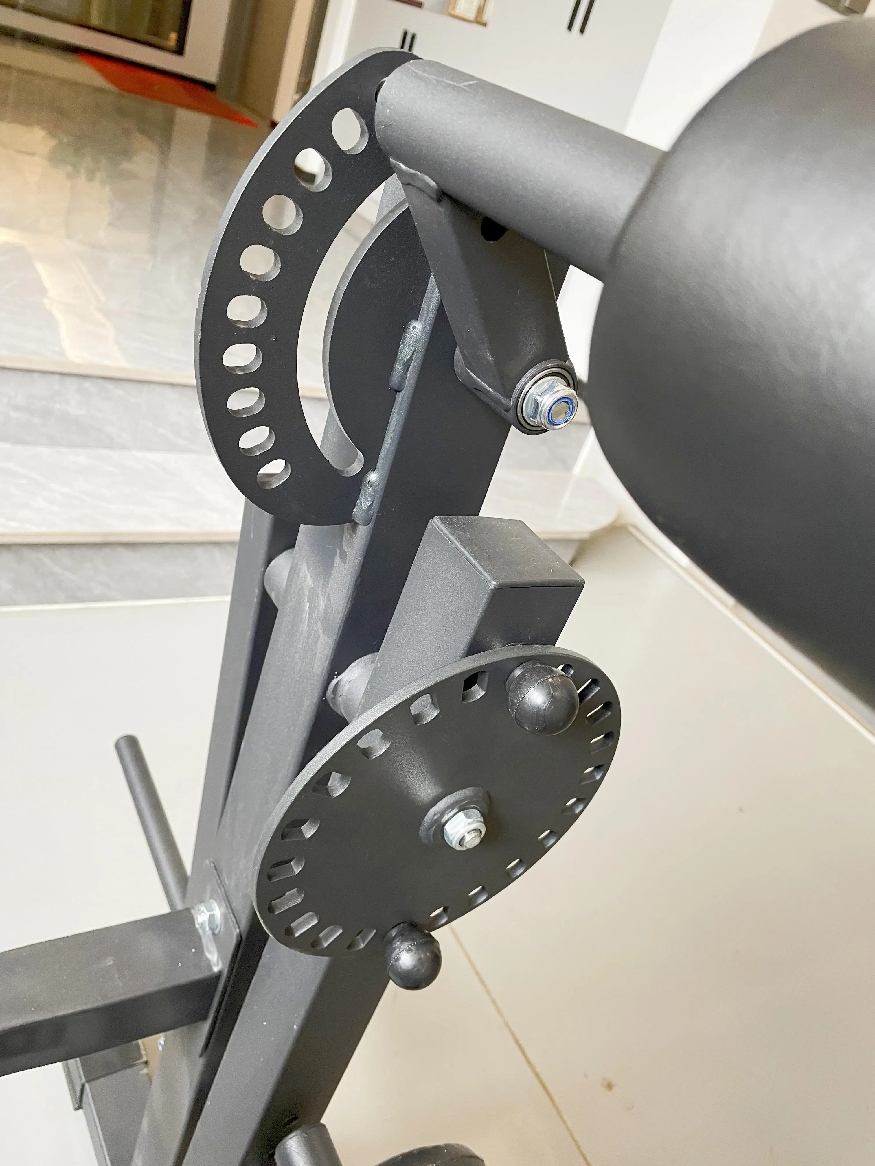 Adjustable Plate Loaded Leg Extension and Curl Machine Rotary Specialty ...