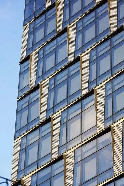 Double Triple Glazed Cladding Exterior Facade Unitized Stick Frame ...
