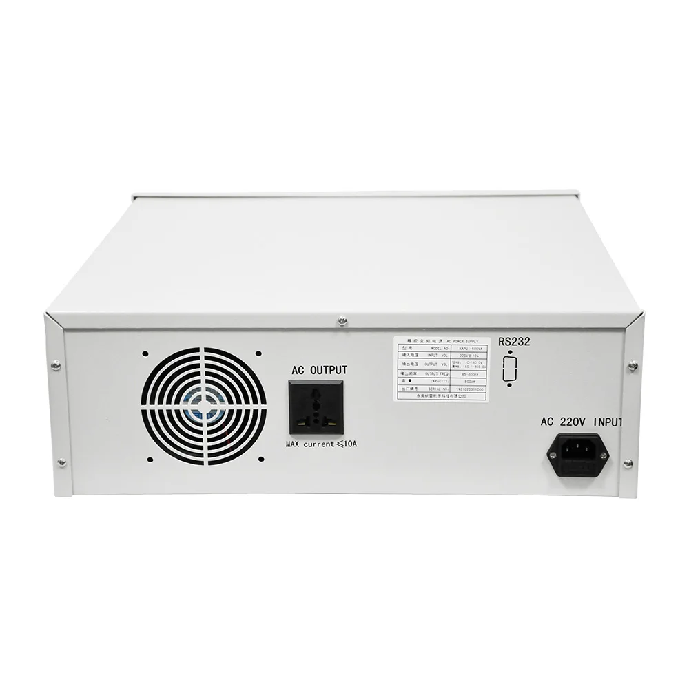 Ac Power Source Pa9510 0-1kw 220v 0-400hz Single Phase Programmable ...