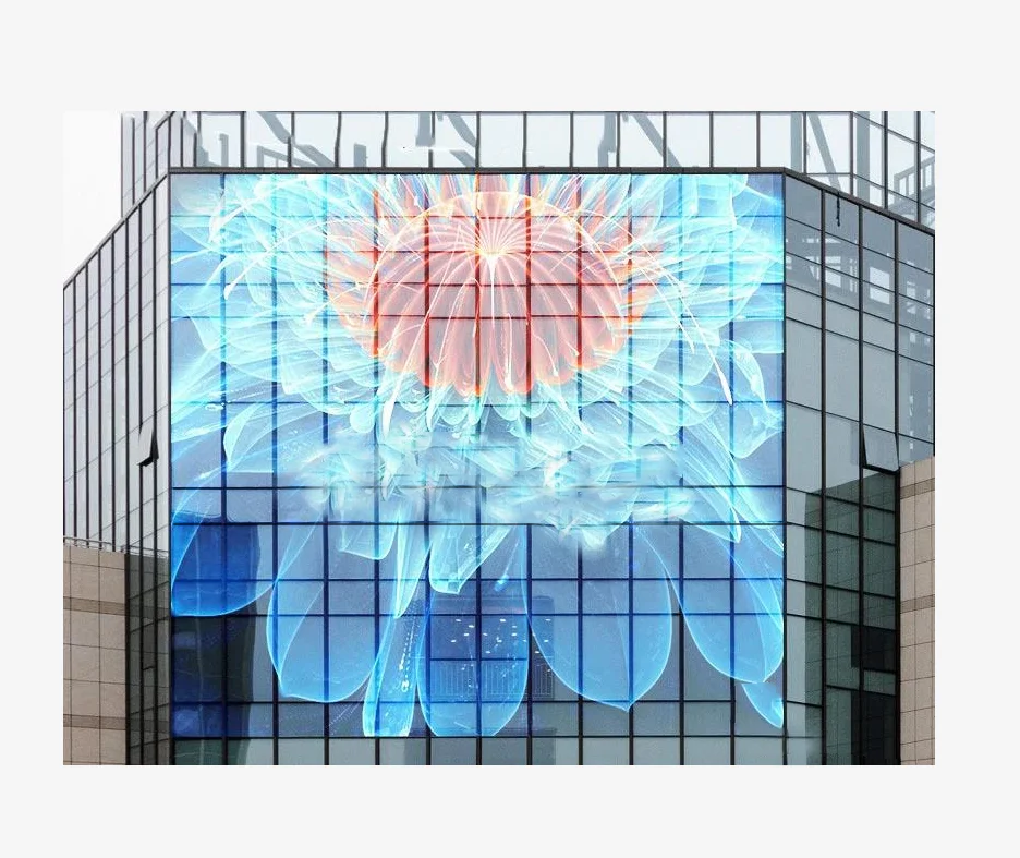 Customized Full Color Outdoor Glass Mesh - VATTI Led Screen