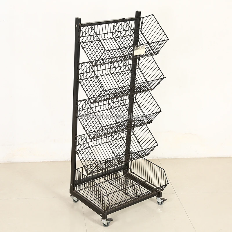 Wholesale Metal Wire Display Racks for Shops - Durable & Stylish