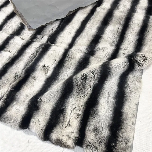 Genuine Chinchilla Skin Rex Rabbit Fur Plate - Buy Genuine Chinchilla ...