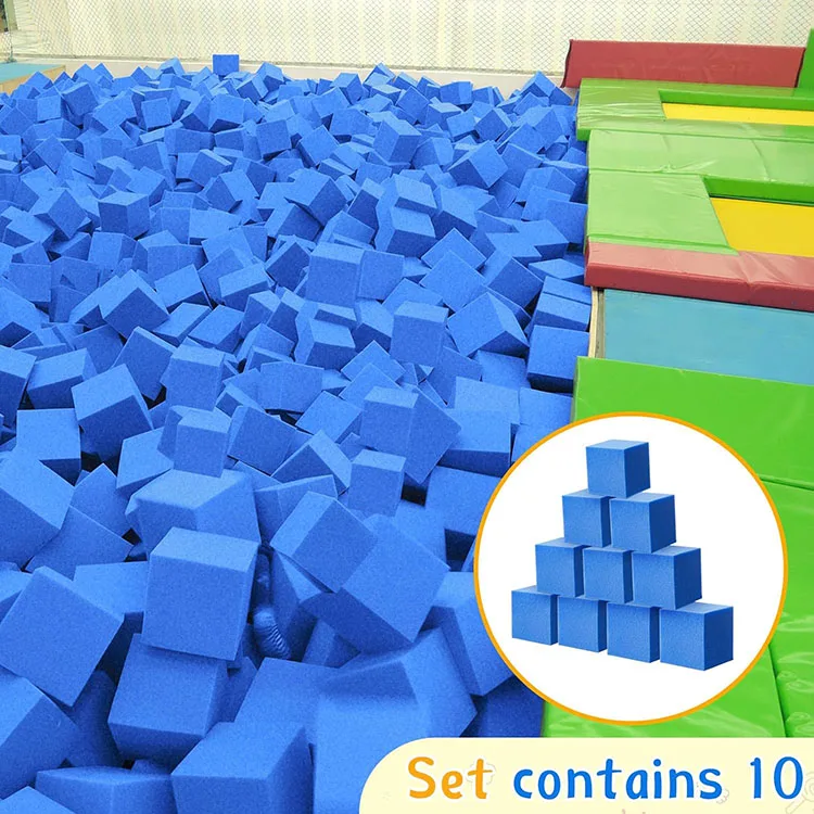 Wanfeng Furniture Foam Factory High Quality Foam Pit Blocks Sponge Foam Cube for Indoor ...