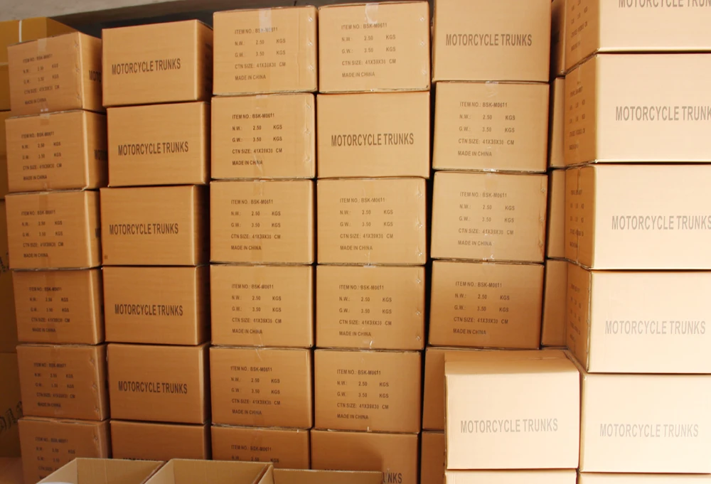 Borske Factory Universal Motorcycle Saddle Box Motorcycle Side Box ...