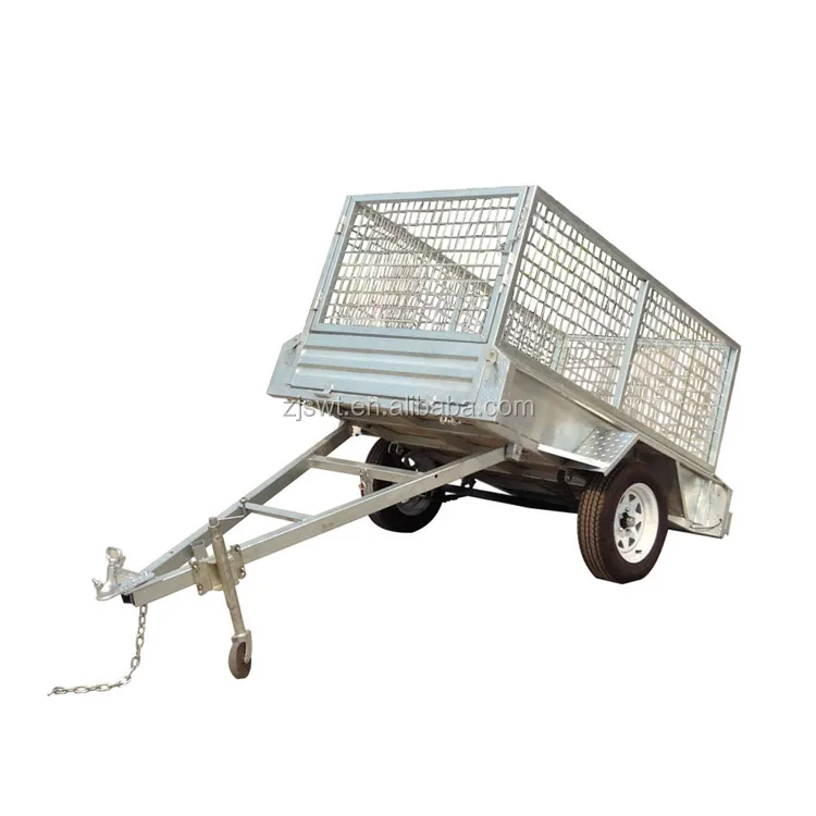 Box Trailers Axle Trailer Car Hauling Utility Trailer SWT