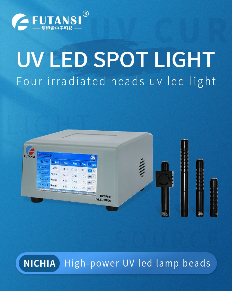 Customized Ultra High Power Right Angle Irradiation Head 365nm Small ...